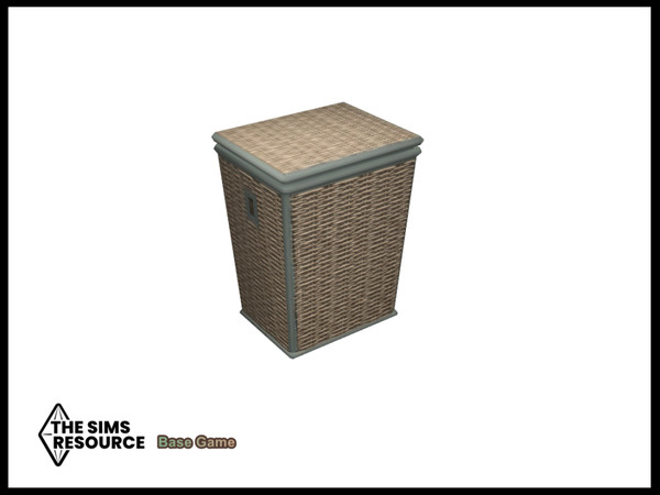 The Sims Resource | Back To Nature Laundry Hamper
