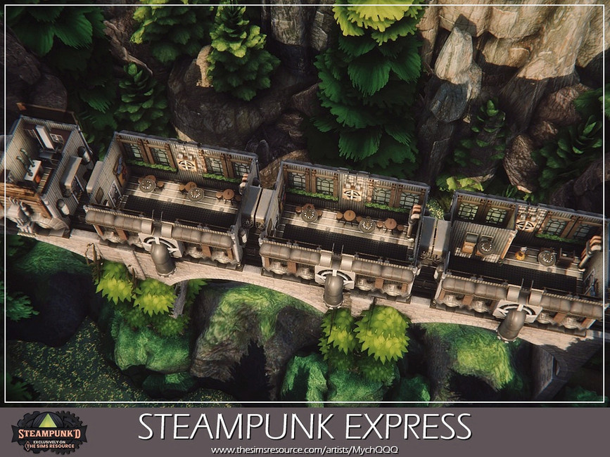 The Sims Resource - Steampunked - Steampunk Express
