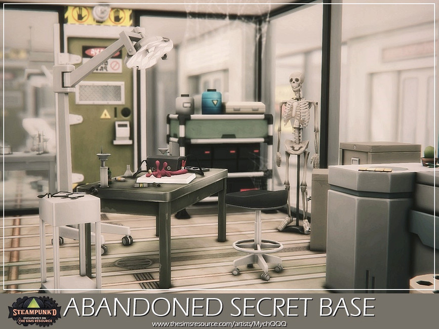 The Sims Resource - Steampunked - Abandoned Secret Base