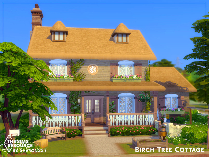 The Sims Resource - Birch Tree Cottage - Nocc
