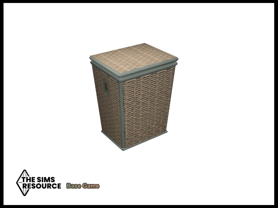 The Sims Resource | Back To Nature Laundry Hamper