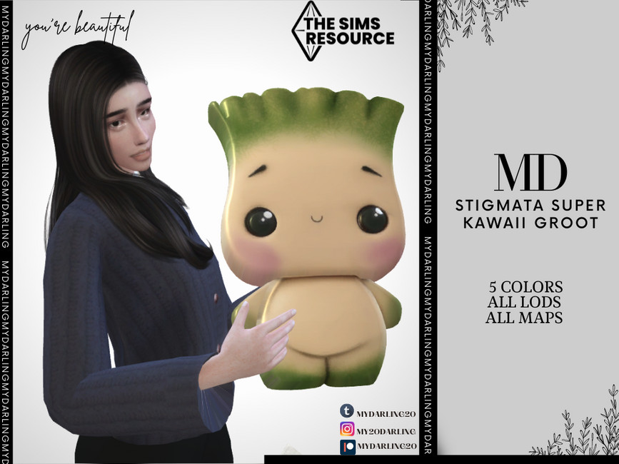 The Sims Resource - STIGMATA super kawaii Groot