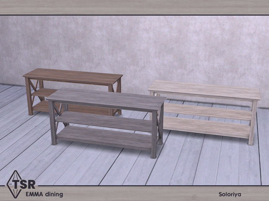 The Sims Resource - Emma Dining. Hallway Table, v1
