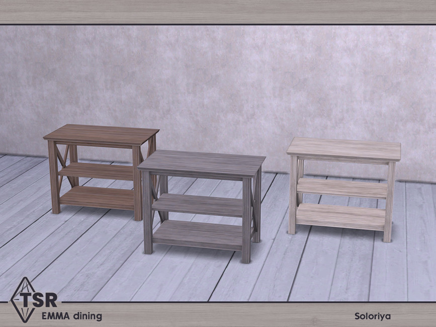 The Sims Resource - Emma Dining. Hallway Table, v2