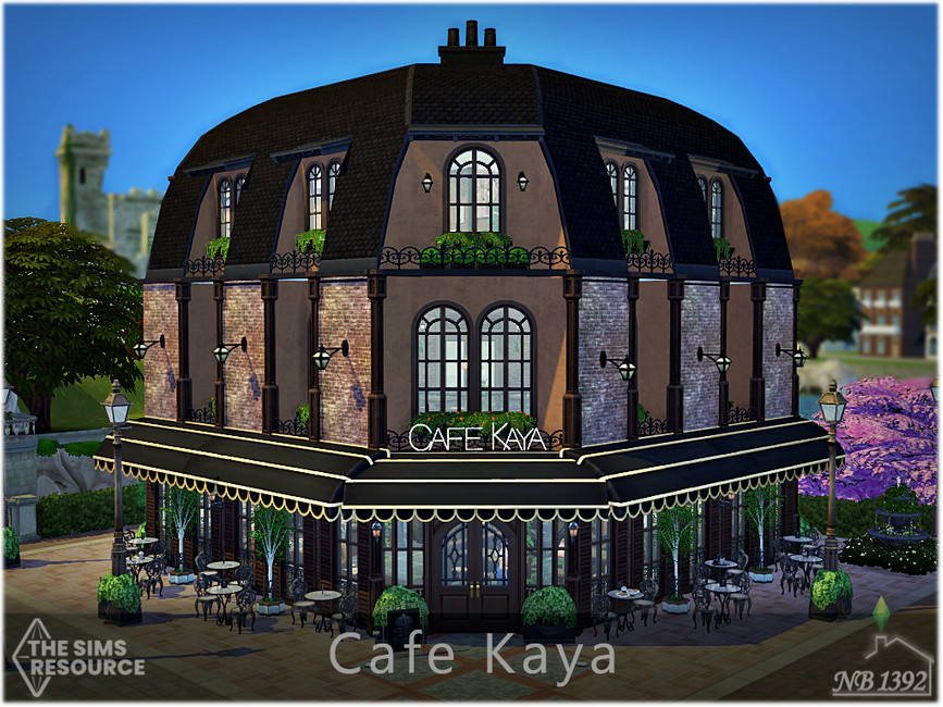 The Sims Resource - Cafe Kaya (CC only TSR)