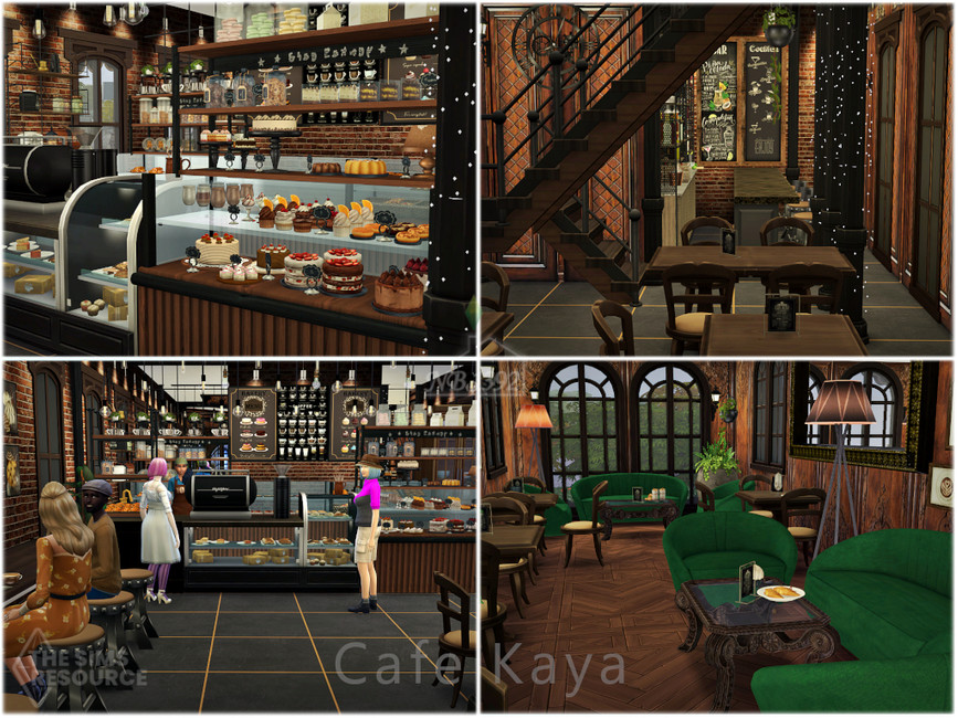 The Sims Resource - Cafe Kaya (CC only TSR)