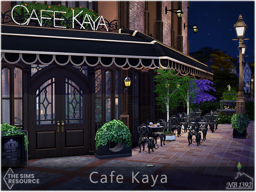 The Sims Resource - Cafe Kaya (CC only TSR)