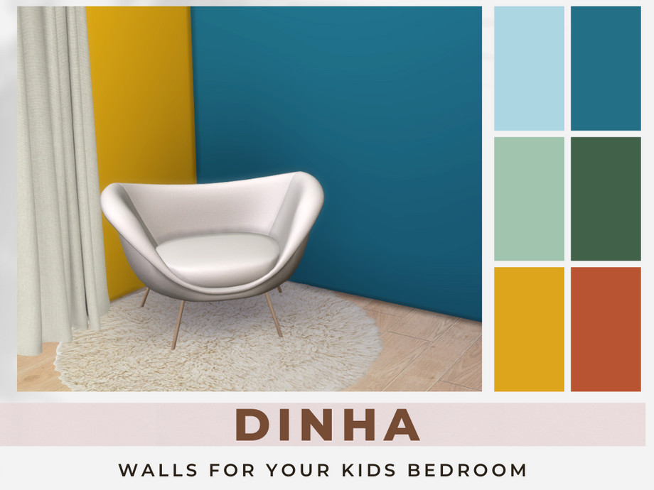 The Sims Resource | Kids Walls for Boys N1
