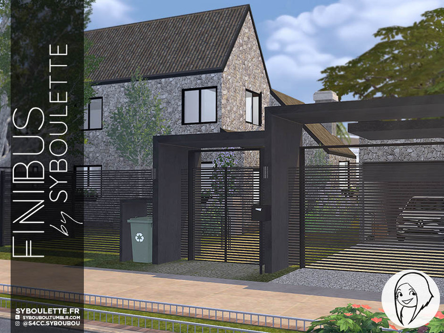 The Sims Resource - Patreon Ealry Release - Finibus set - Part 2: Fence