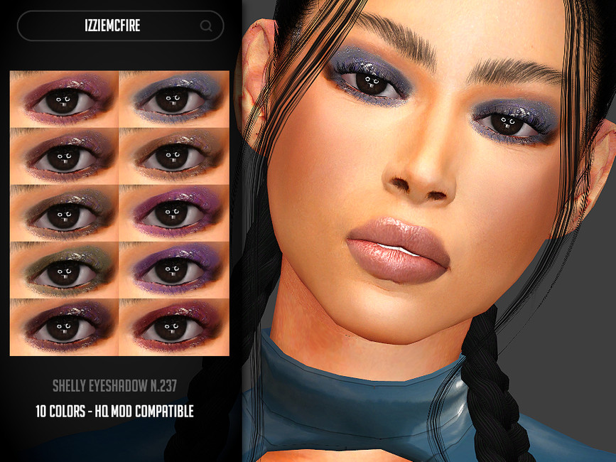 The Sims Resource - IMF Shelly Eyeshadow N.237