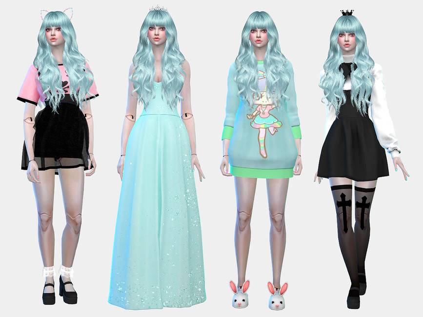 The Sims Resource - Mint Doll