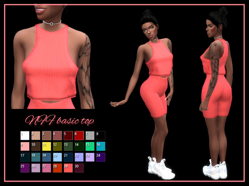 The Sims Resource - NFF basic top