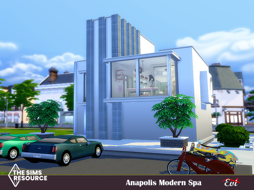 The Sims Resource - Anapolis modern spa_ NO CC