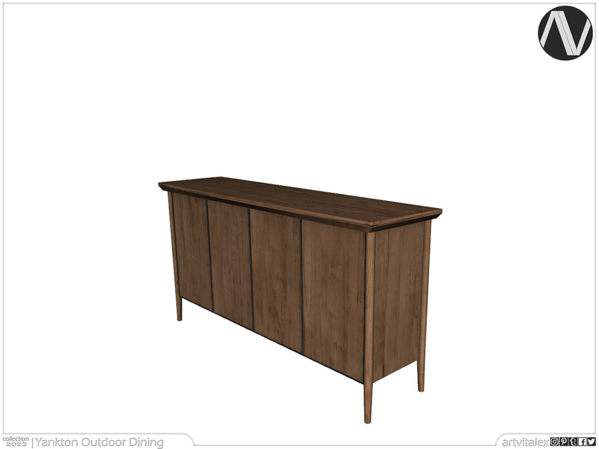 The Sims Resource - Yankton Console Table