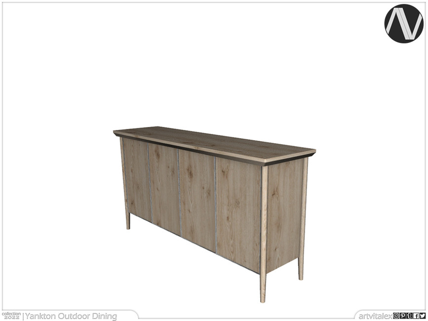 The Sims Resource - Yankton Console Table