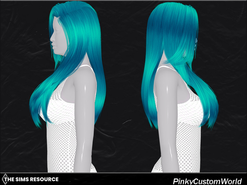 The Sims Resource - Bonus Retexture of Violet hair by Nightcrawler