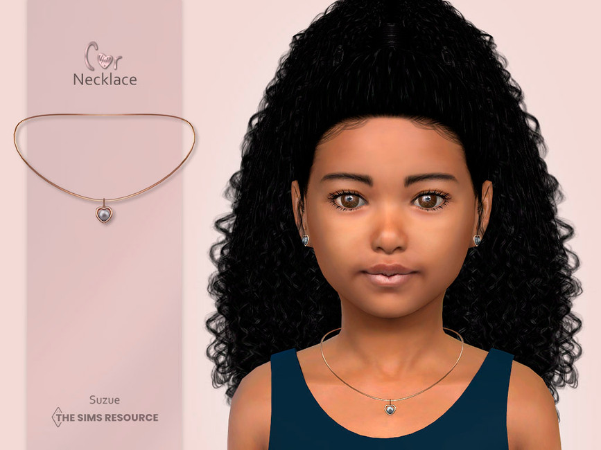 The Sims Resource - Cor Necklace Child