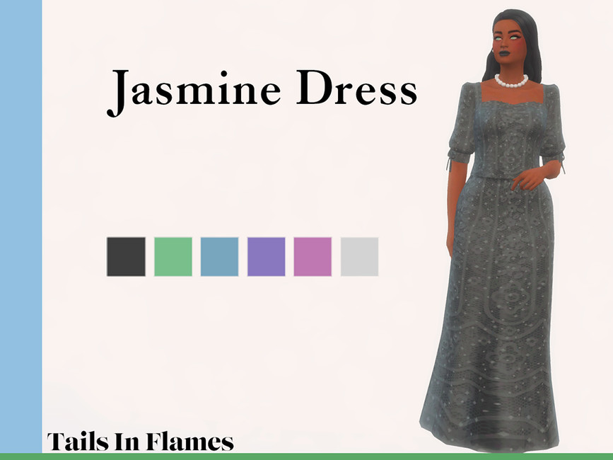 The Sims Resource - Jasmine Dress