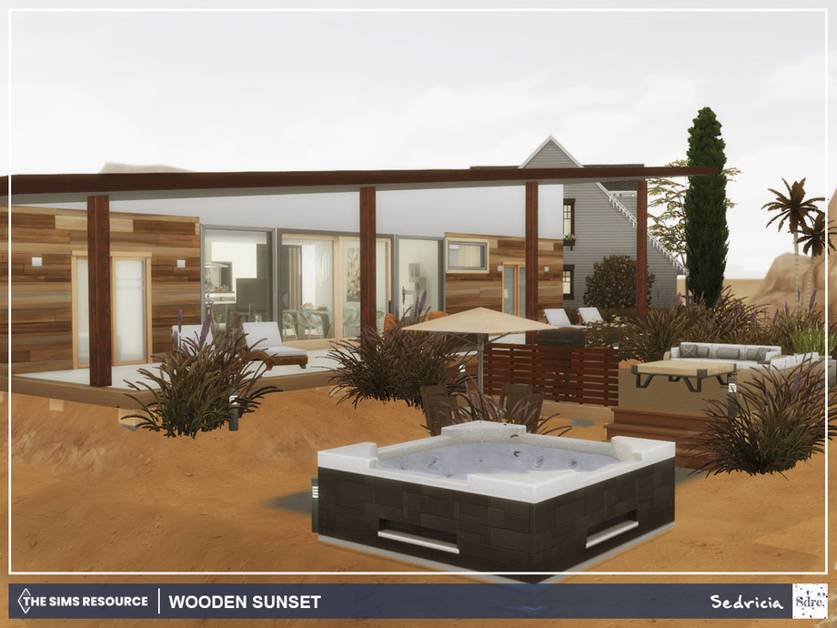 The Sims Resource | Wooden Sunset NoCC