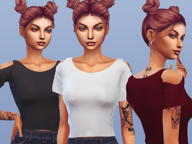 The Sims Resource | Haley Top - LK003
