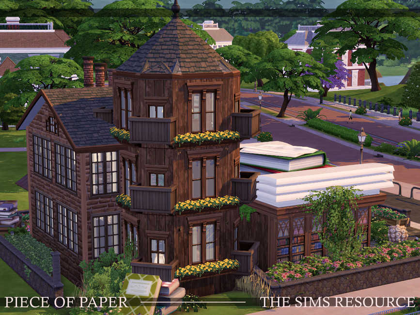 The Sims Resource - Piece of Paper Library | noCC