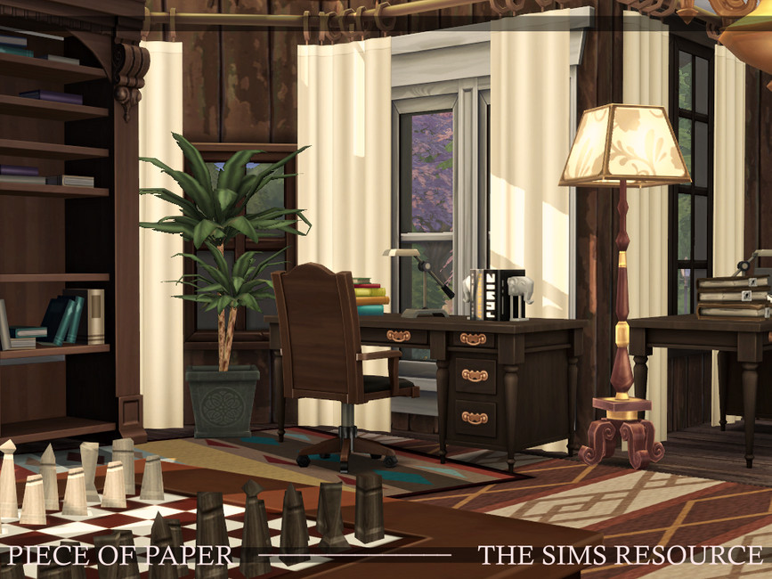 The Sims Resource - Piece of Paper Library | noCC