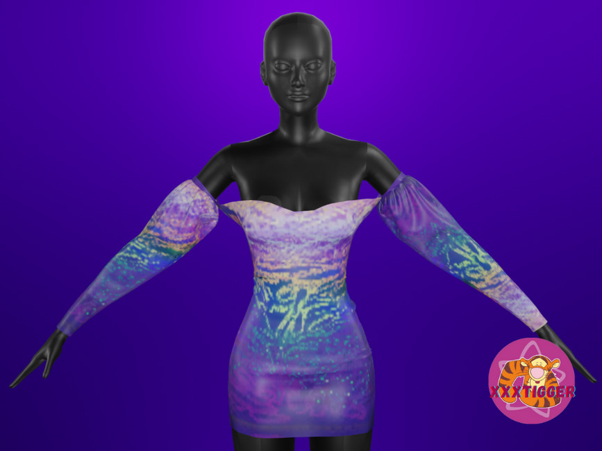 The Sims Resource - Snake Set (Dress)