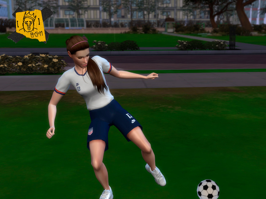 The Sims Resource - USA soccer 2021 Uniform