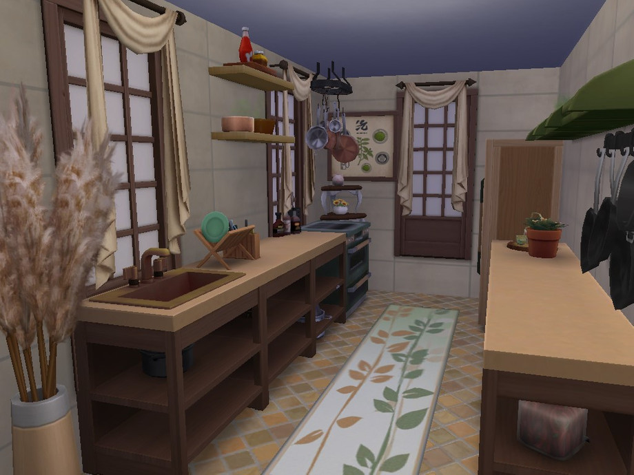 The Sims Resource | Home Of The Protagonist-Japanese Style-No CC