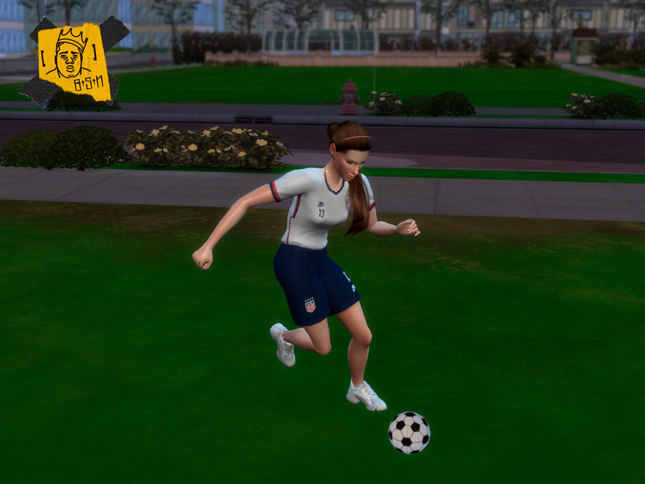 The Sims Resource | USA soccer 2021 Uniform