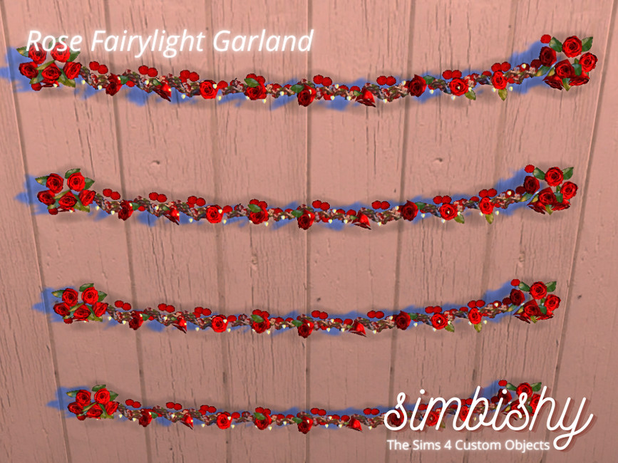 The Sims Resource - Rose Fairylight Garland