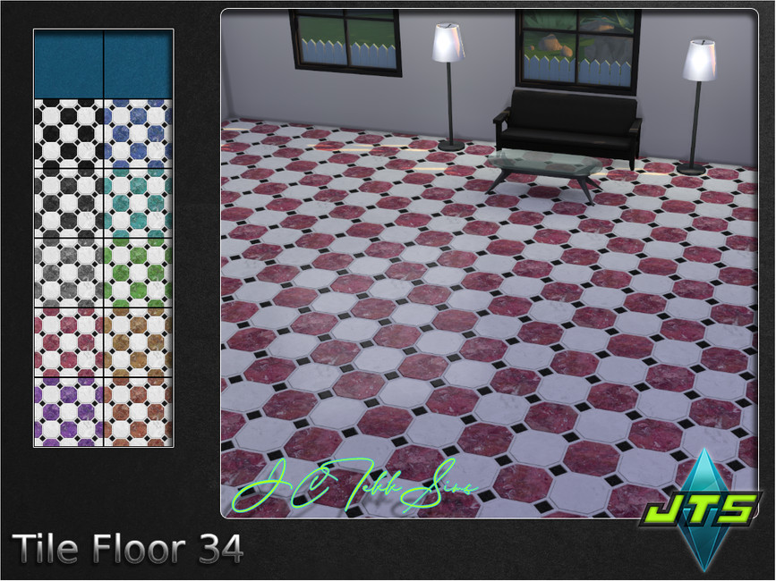The Sims Resource - Tile Floor 34