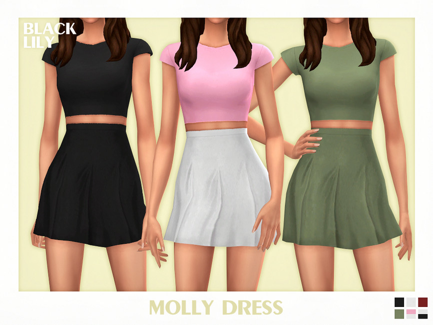 The Sims Resource - Molly Dress