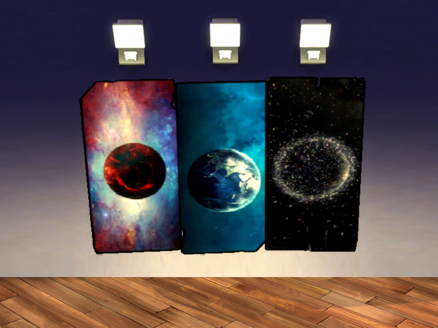 The Sims Resource - Space Posters