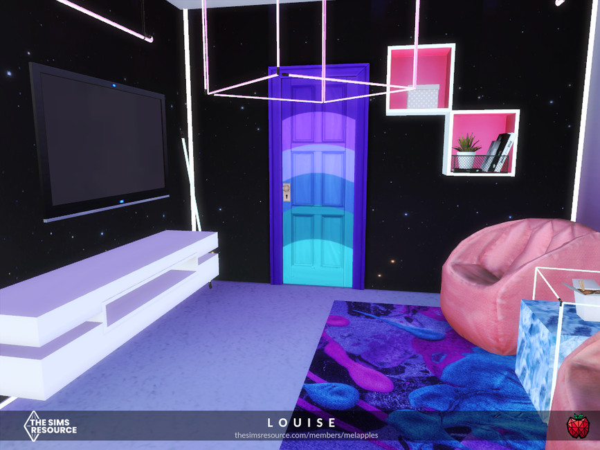 The Sims Resource - Louise gamer room