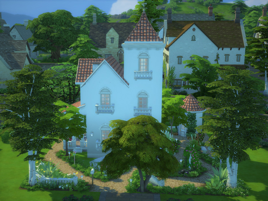 The Sims Resource - Tiny Castle no cc 20x20