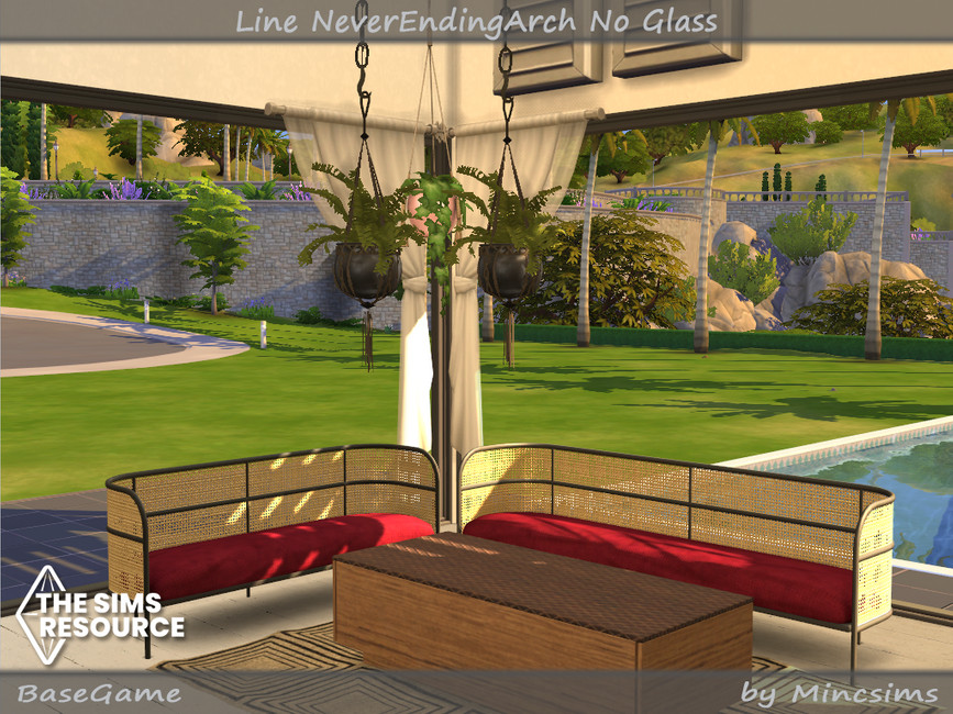 The Sims Resource - Line NeverEndingArch No Glass