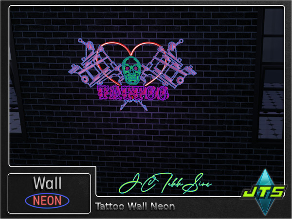 The Sims Resource - Hello Kitty Neon Wall Light