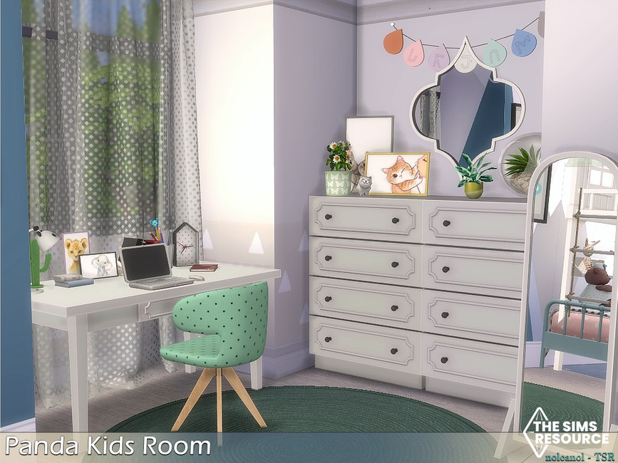 The Sims Resource - Panda Kids Room / TSR CC Only