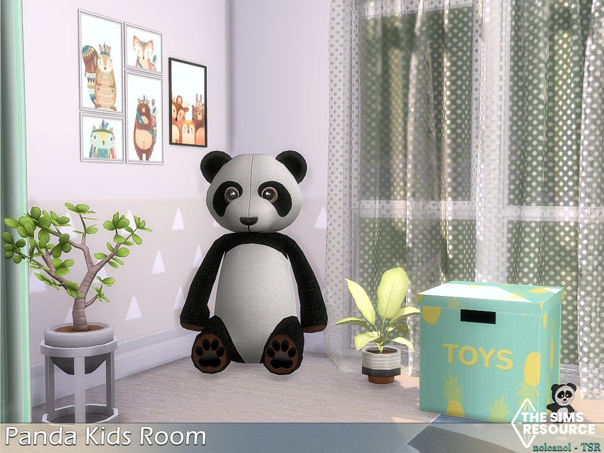 The Sims Resource - Panda Kids Room / TSR CC Only