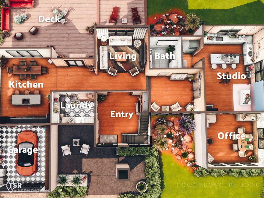 The Sims Resource - Family Farmhouse