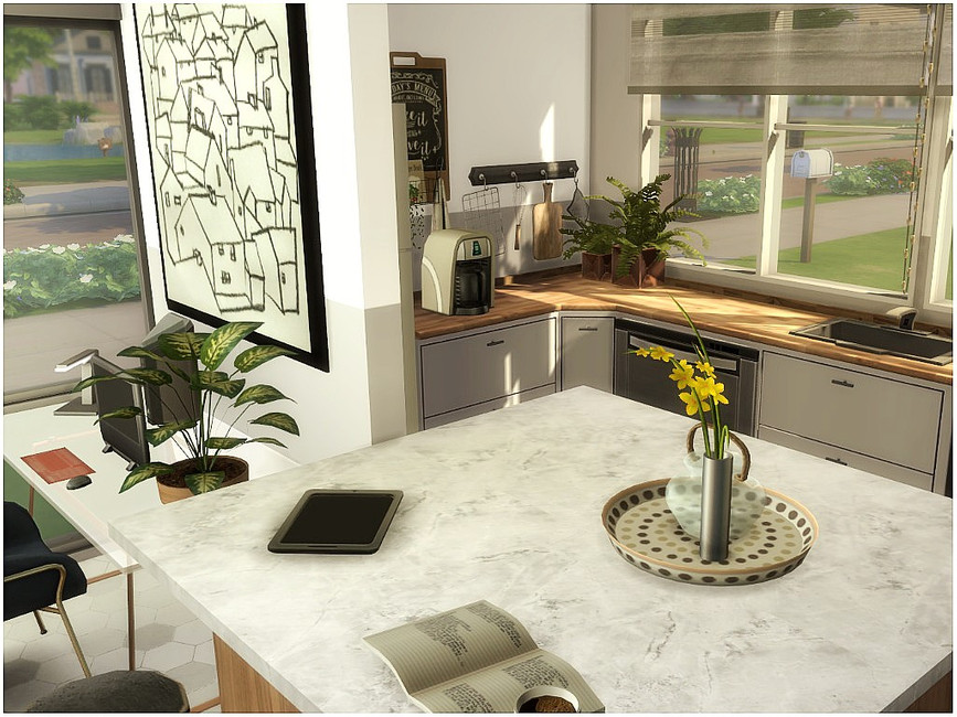The Sims Resource - White Kitchen