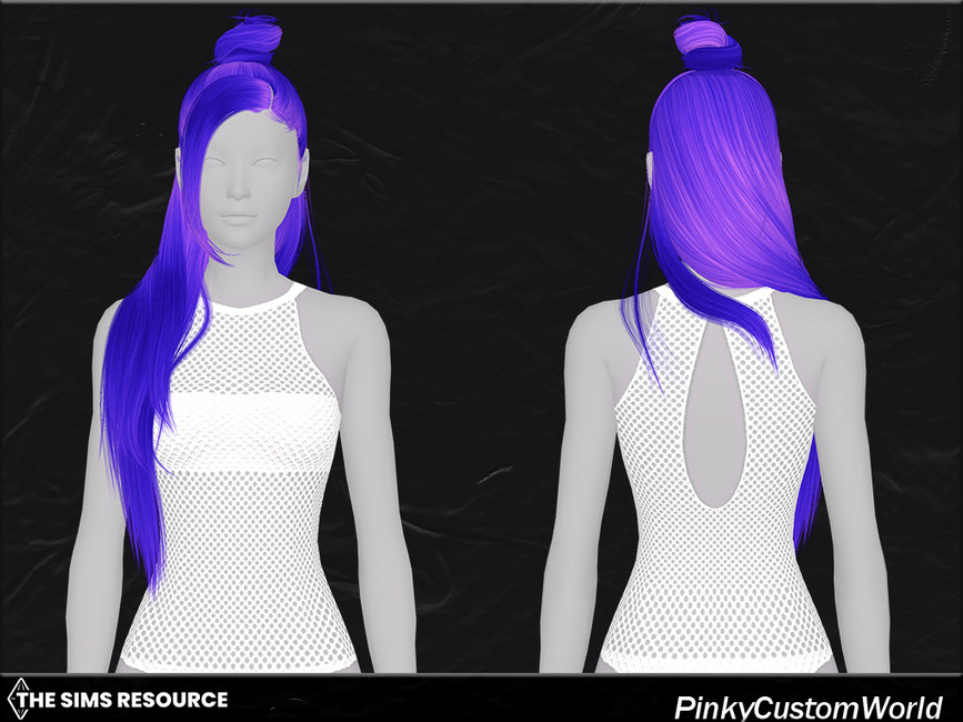 The Sims Resource - Bonus Retexture of Reyna hair by LeahLillith