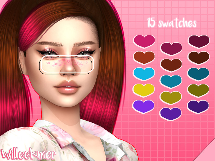 The Sims Resource - Hearts Blush V2