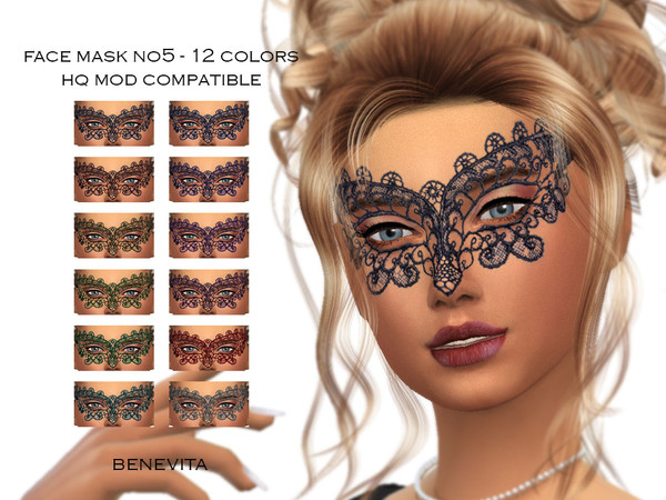 The Sims Resource | Face Mask No5 [HQ]