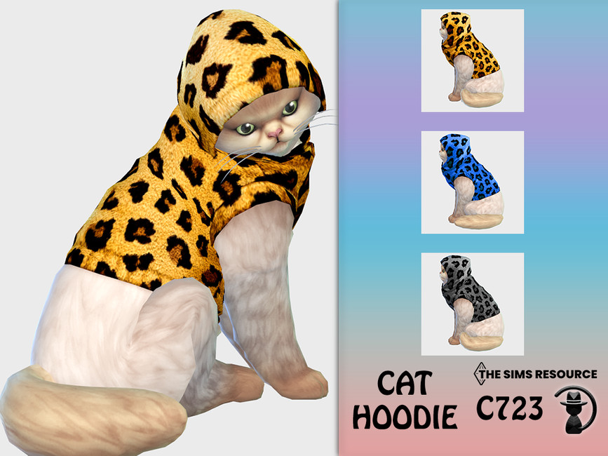 The Sims Resource - Cat Hoodie C723
