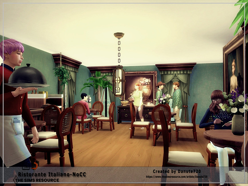 The Sims Resource - Ristorante Italiano - NoCC
