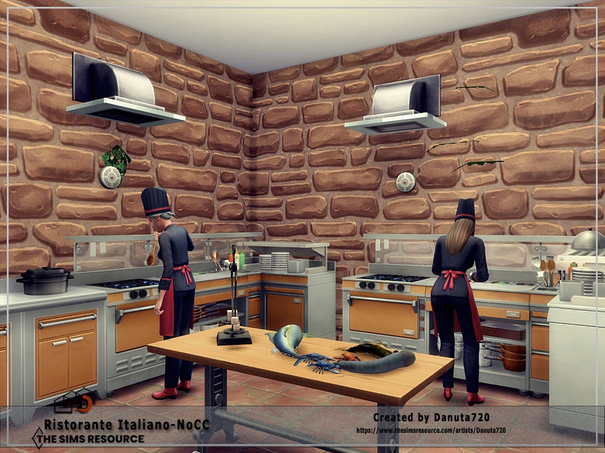 The Sims Resource - Ristorante Italiano - NoCC