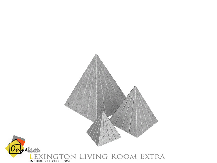 The Sims Resource | Lexington Decor Pyramids