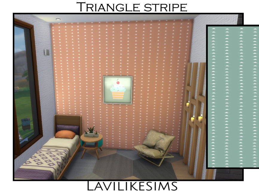 The Sims Resource - Triangle Stripes